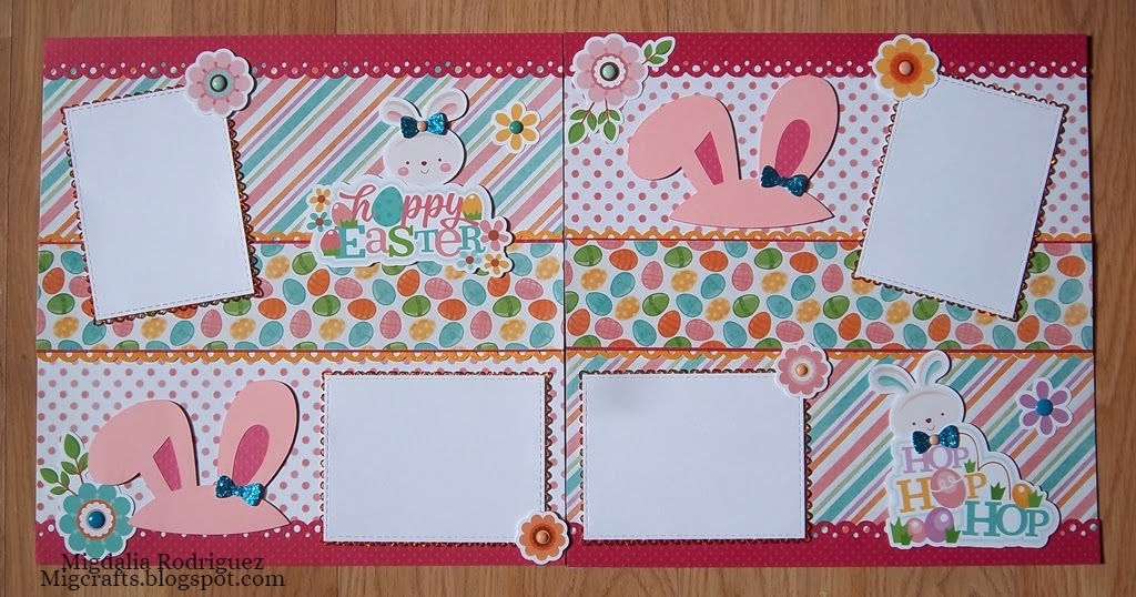 Migdalia's Crafts: Easter Layout