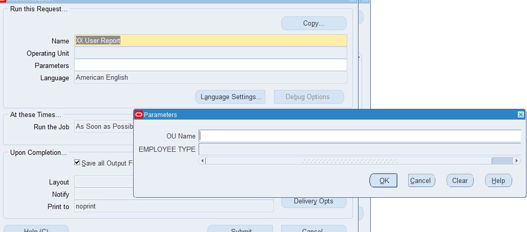 Oracle Application's Blog: How to enable a Parameter based on another ...