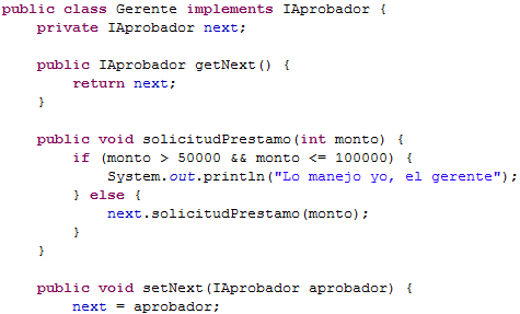 Mi granito de java: Chain of Responsibility