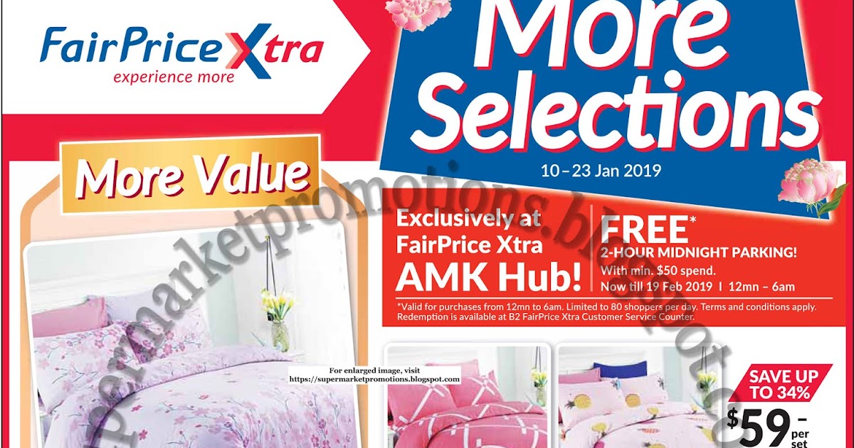 NTUC FairPrice Xtra Sintex Fair 10 - 23 January 2019 ~ Supermarket ...