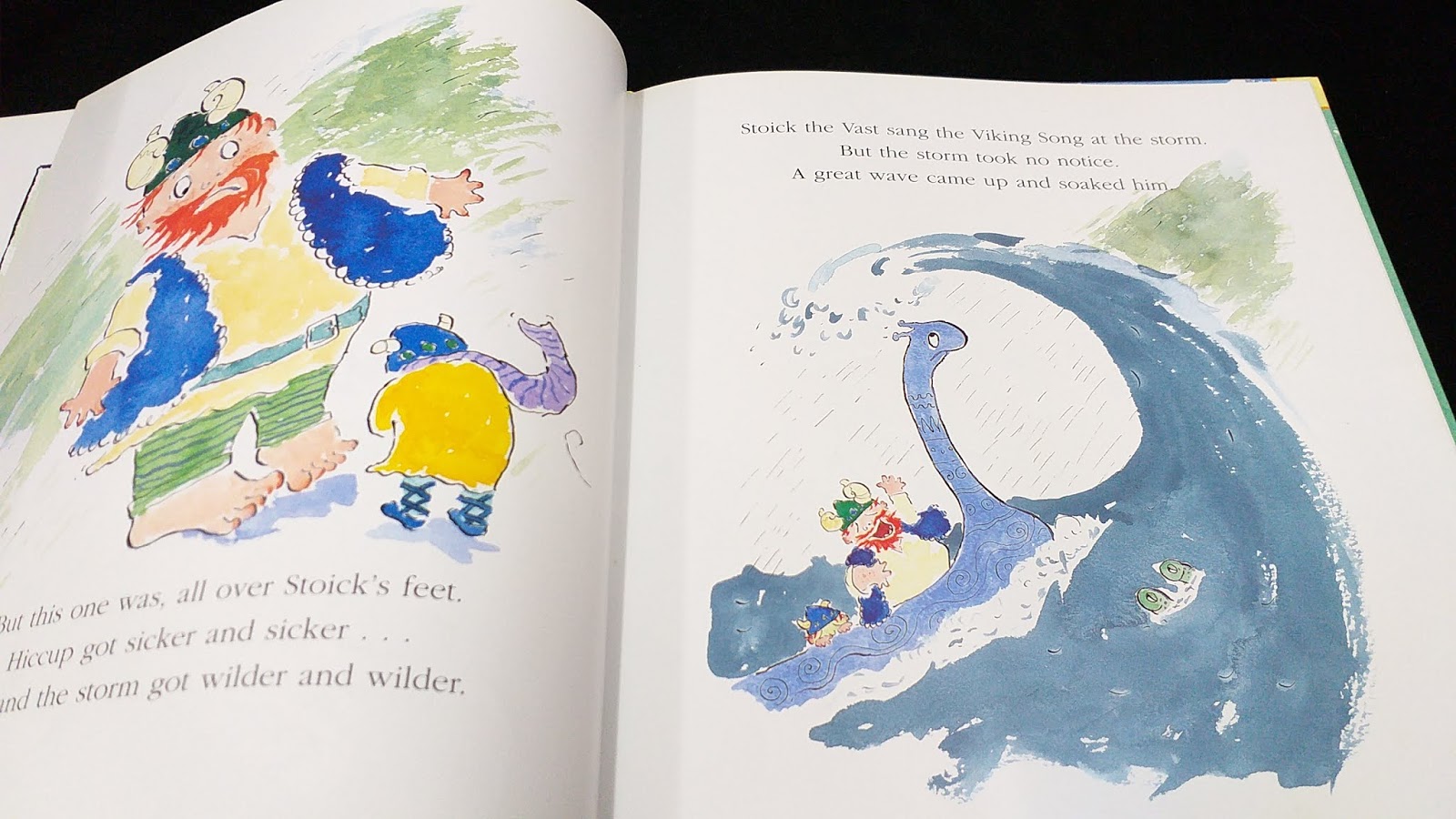 Kid Books Blog: 357.Hiccup the viking who was seasick