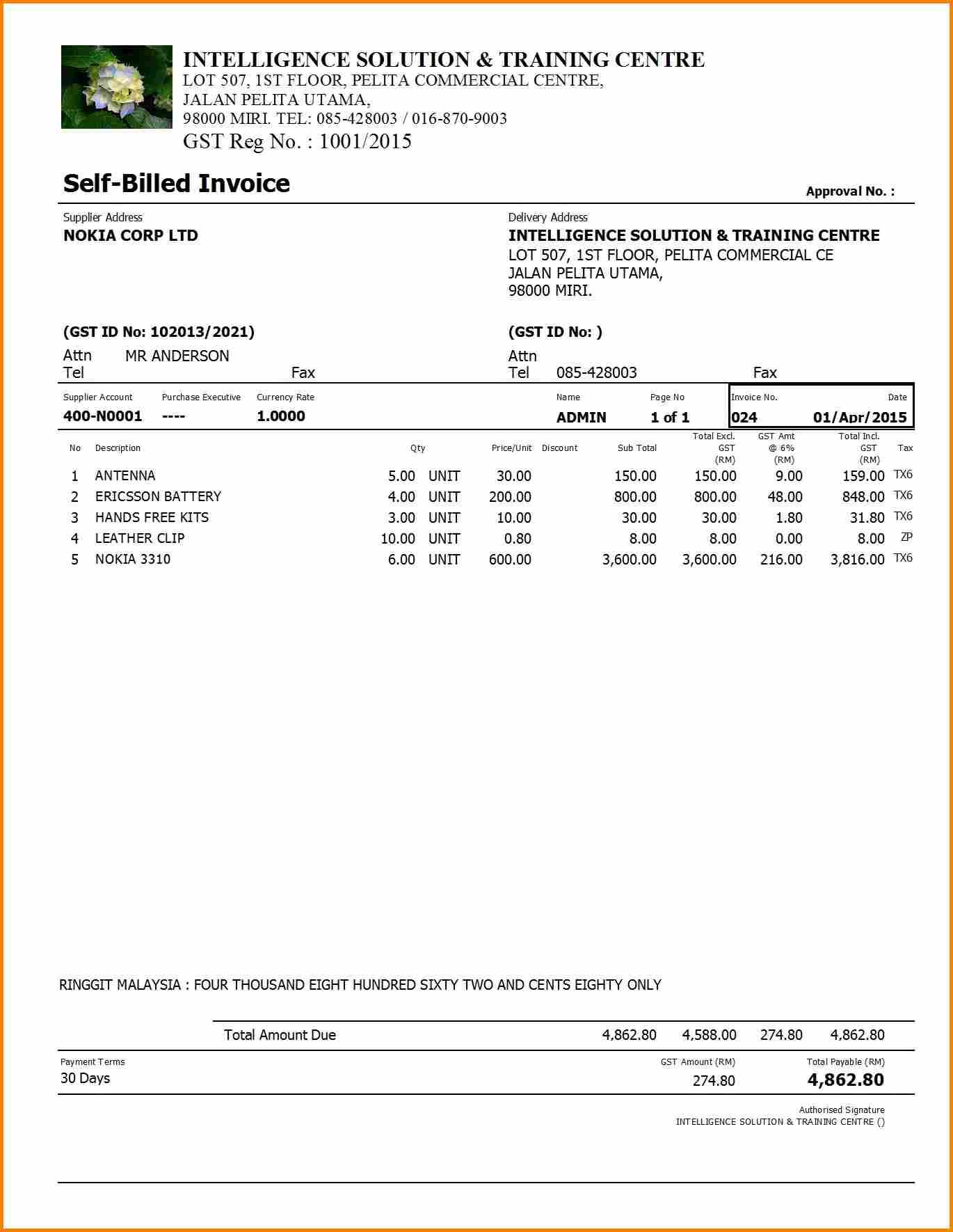 Medical Bill Generator - Invoice Template