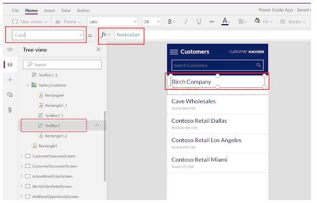 Arpit's Dynamics 365 Blog: PowerApps - Dynamically change theme of all the Screens in Canvas App