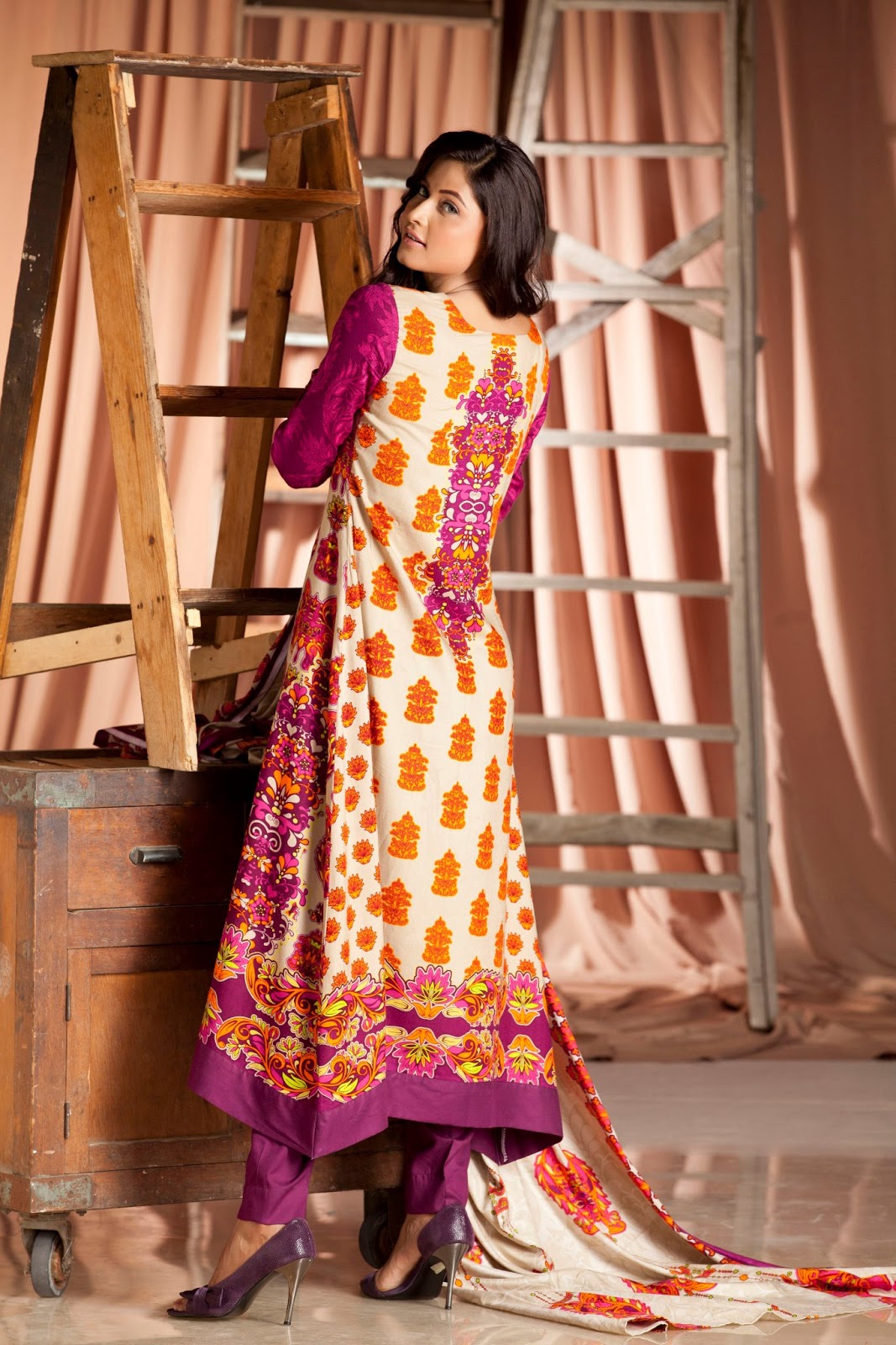 Firdous Lawn Collection 2013-2014 | Firdous ZTM Chilman Regular Lawn ...