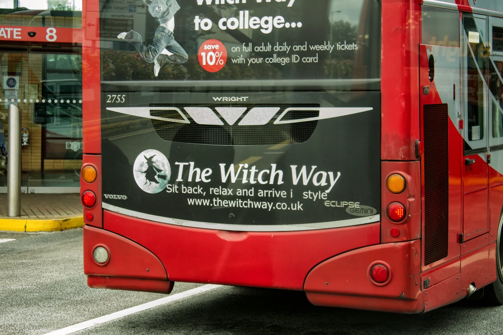 Kirsty Doran FD photo media: My journey on the witch way x43 bus