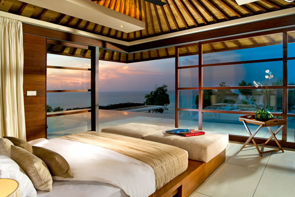 Bedrooms Design Overlooking Sea - Wonderful