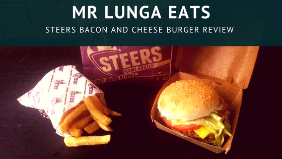 Steers Bacon and Cheese Burger Review - Mr Lunga