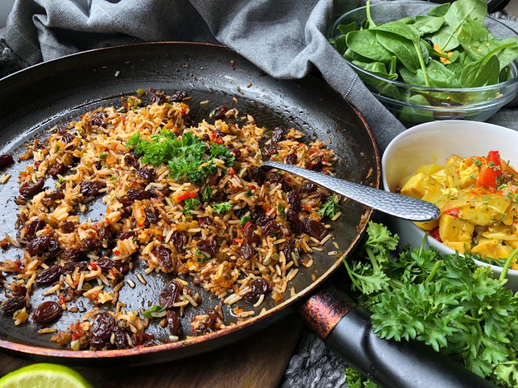Raisin Fried Rice