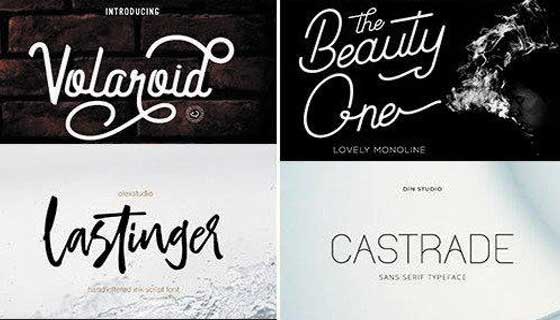 أفضل خطوط انجليزية للفوتوشوب 2021 جديدة للمصممين Super English Fonts Pack