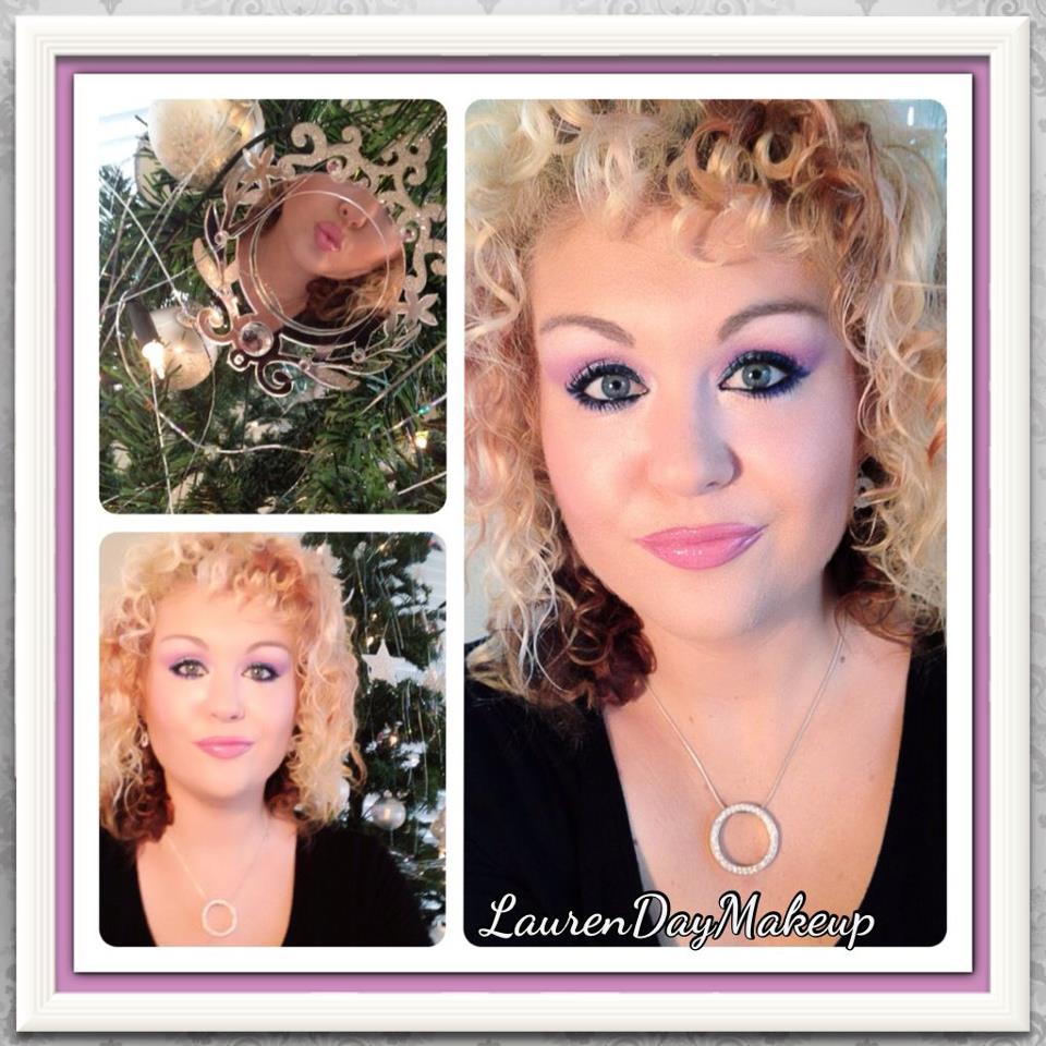 LAUREN DAY MAKEUP : MAKEUP TUTORIAL: Purple Sparkles