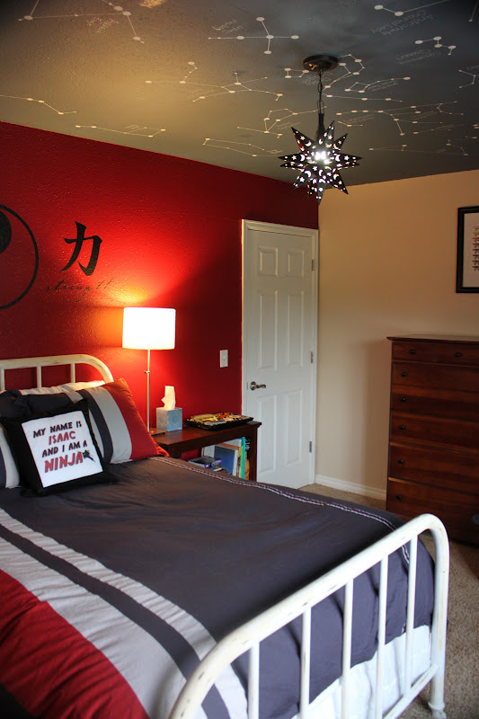 zimmerhouse: Isaac's "big" boy Americana Karate Room