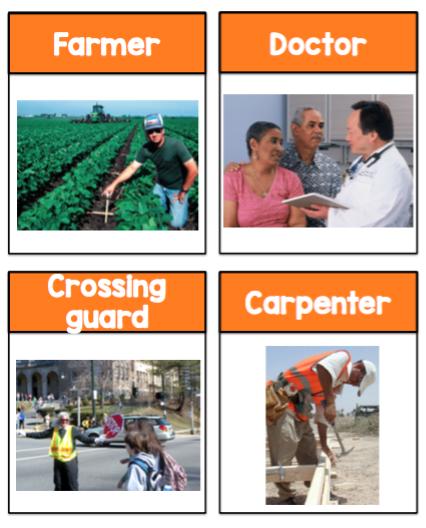 Community Helpers Real Photos ~ Preschool Printables