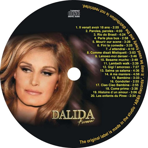 tornadosingles: Dalida - Forever