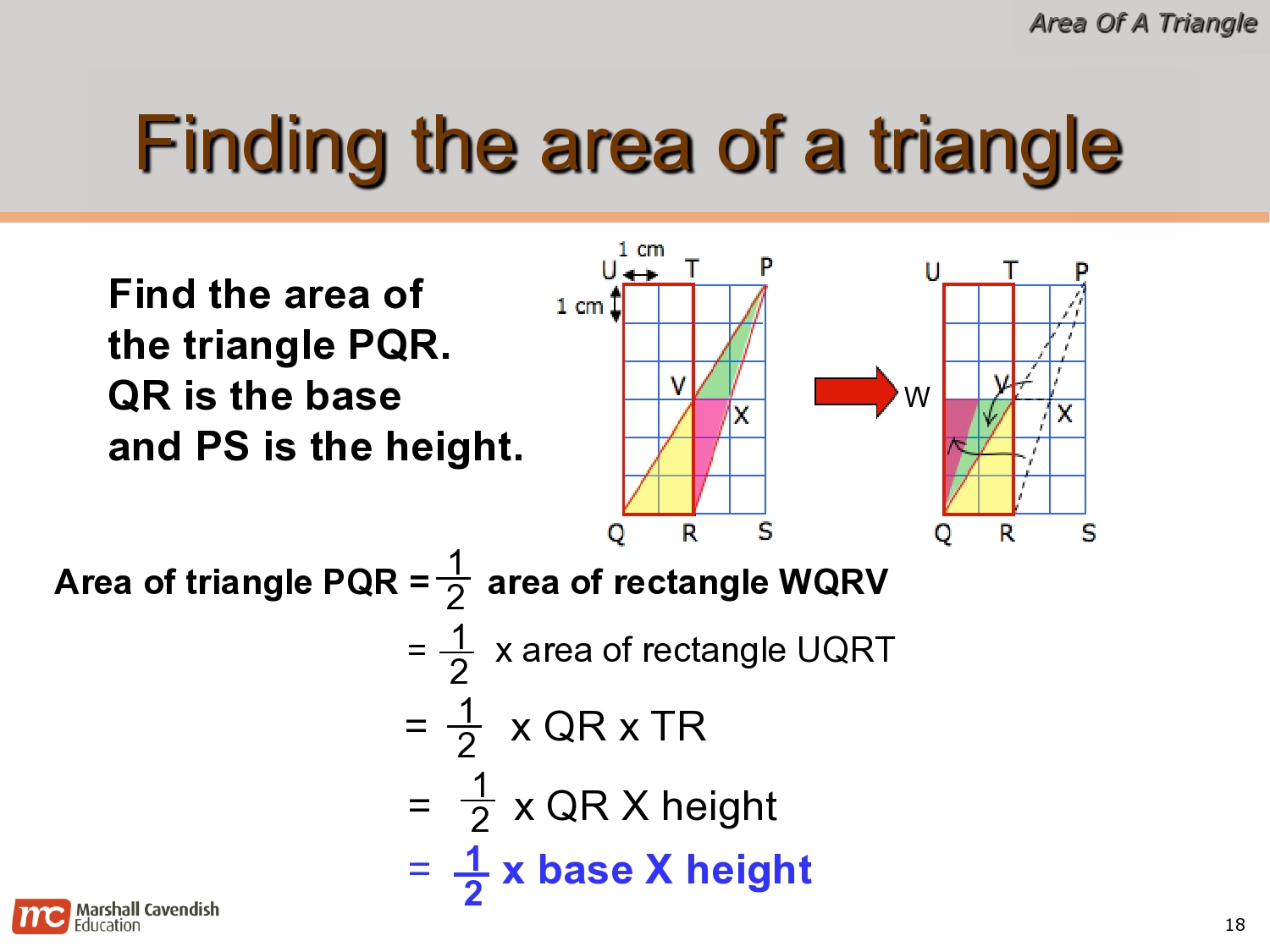EDP 2013 Primary 6 Fabulous: Math Revision Notes: Area of Triangle