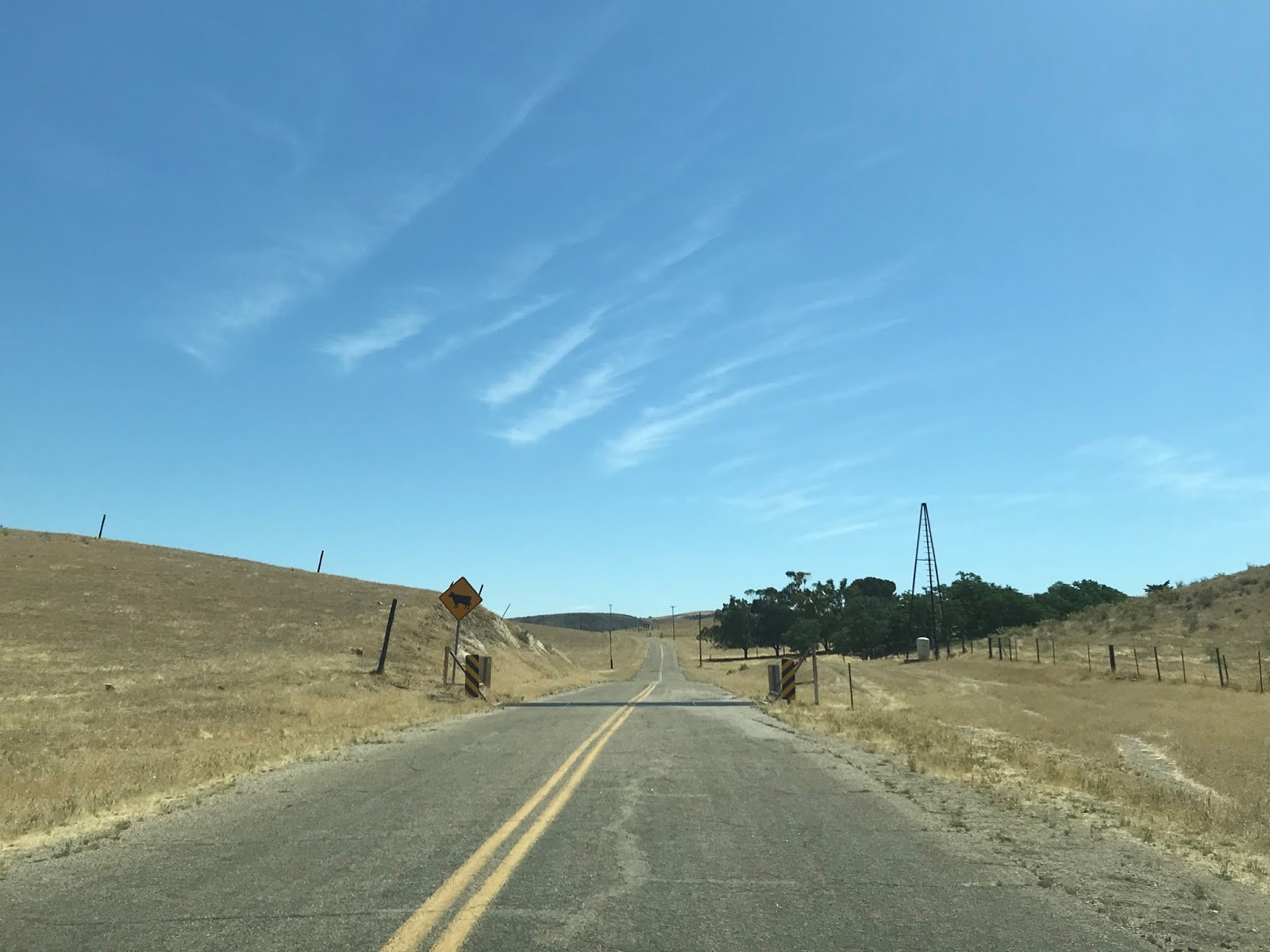 Bitterwater Road and Bitterwater Valley Road to Blackwell's Corner