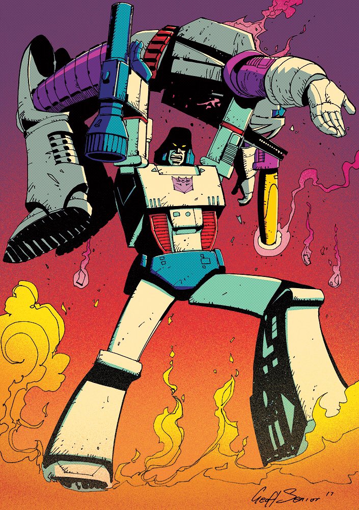 Disaster Year: 20XX: Megatron vs Galvatron by Geoff Senior and Josh Burcham