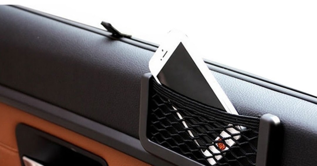 My SFI Affiliated Blog: Auto Car Net Bag Phone Holder Pocket Organizer ...