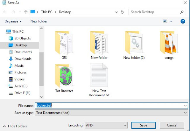 How to make a simple folder locker in windows 10 using CMD? - CSIT UPDATE