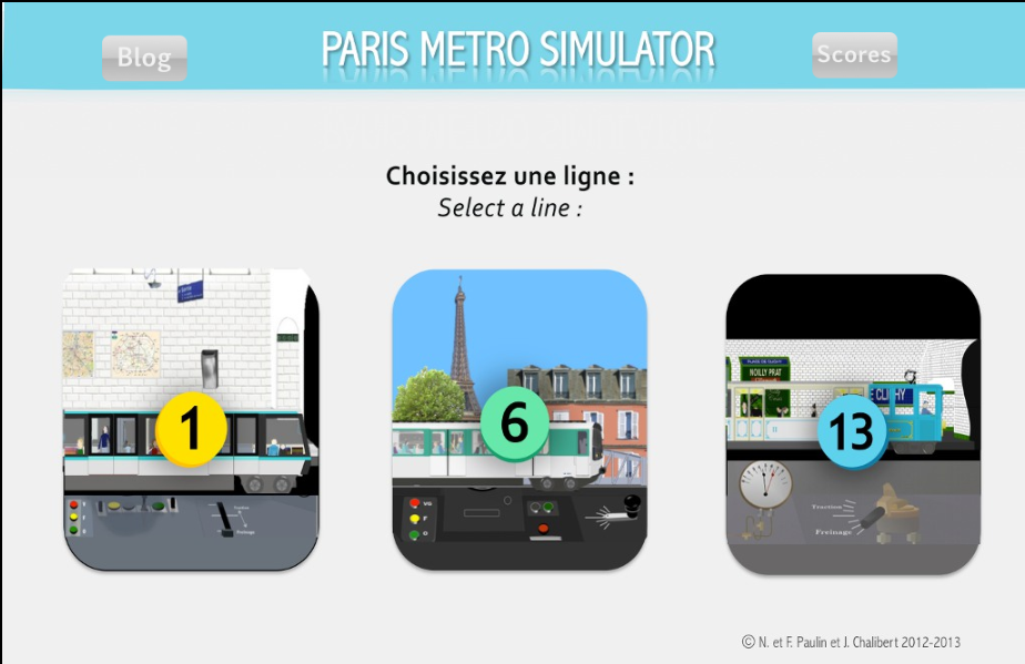Une simulation de métro Parisien online - Forum