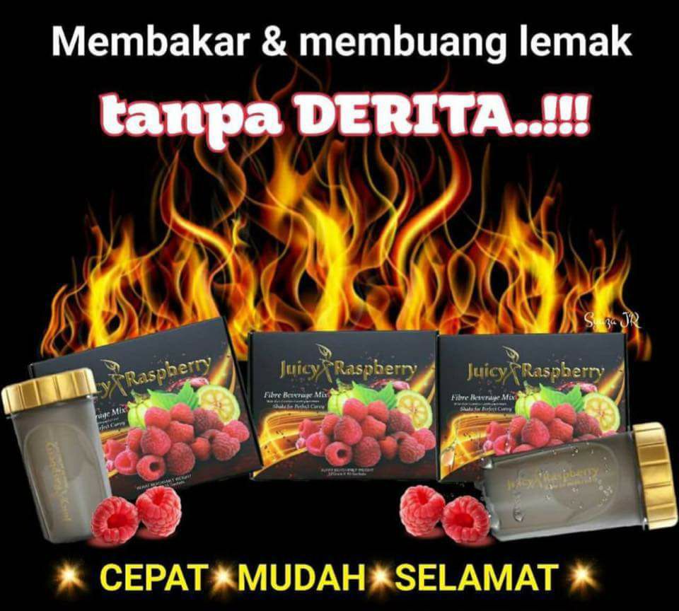Chakra Mega: JUICY RASPBERRY (JR) : JUS KURUS PALING BERKESAN
