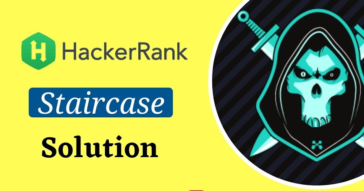 Staircase Hackerrank Solution in C++ Staircase Hackerrank Solution in C++