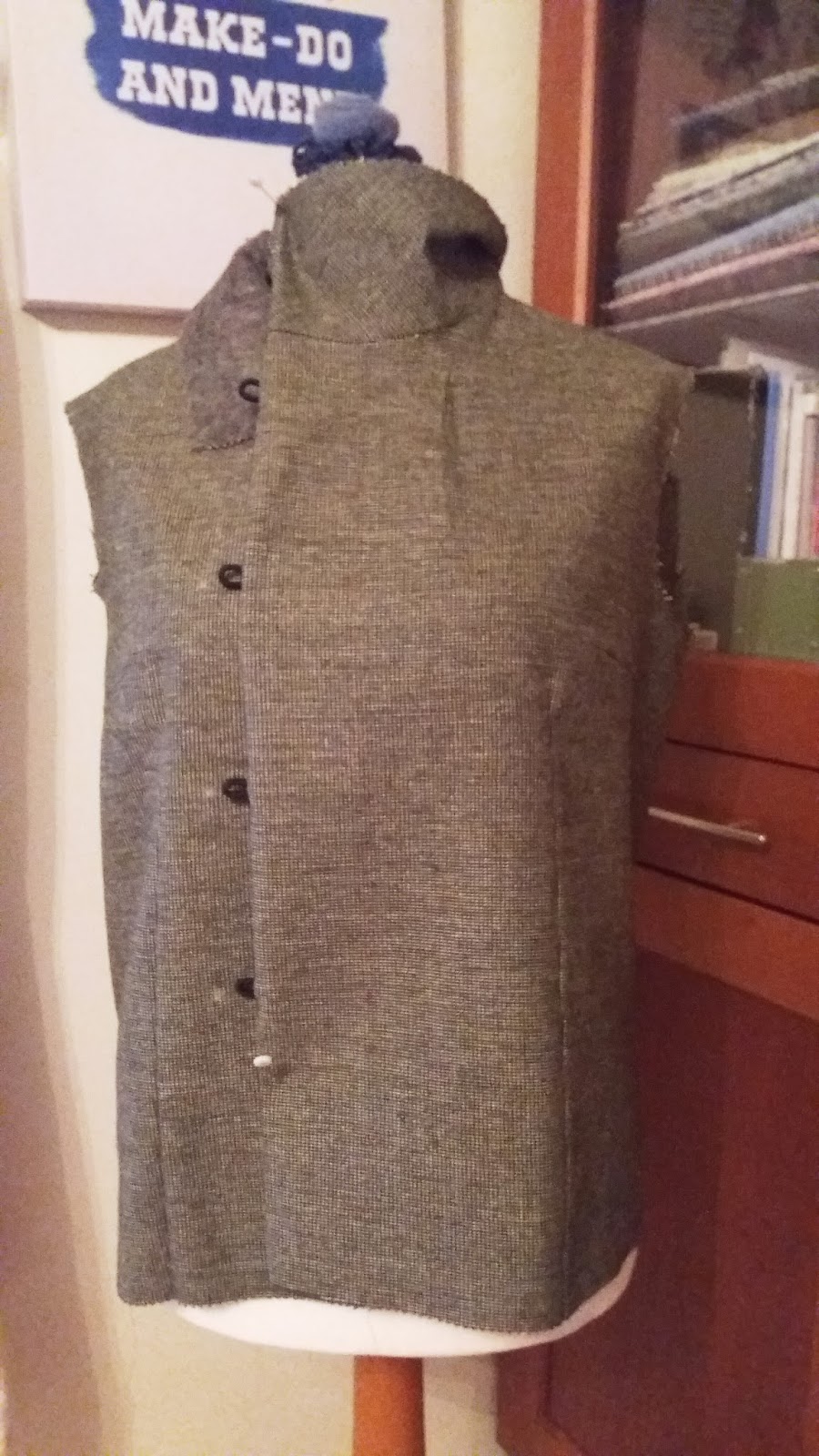 Three Stories High: Vintage Pledge Lined Jacket