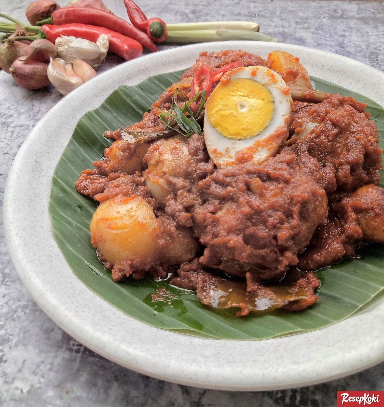 CARA MEMBUAT MENU RESEP RENDANG TELUR
