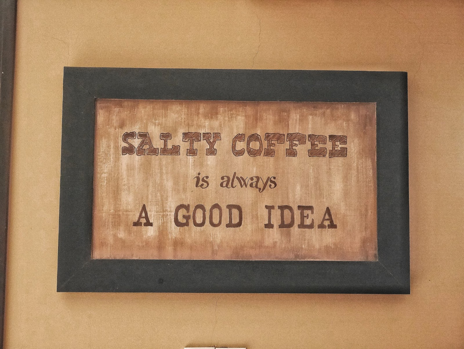 Amazing Salt Coffee in The Imperial City, Hue, Vietnam