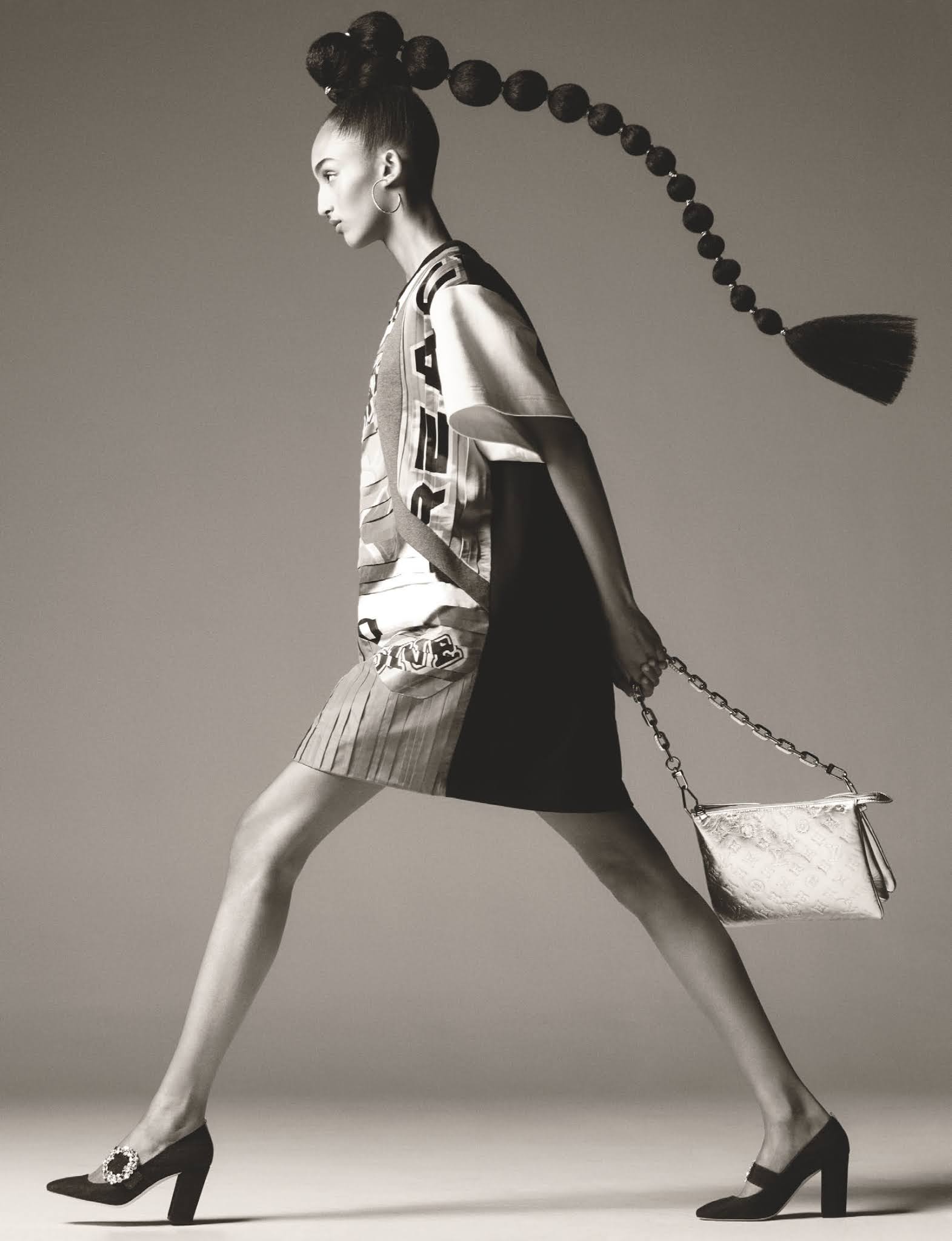 Achenrin Madit, Janaye Furman, Mona Tougaard & Precious Lee in Vogue UK ...