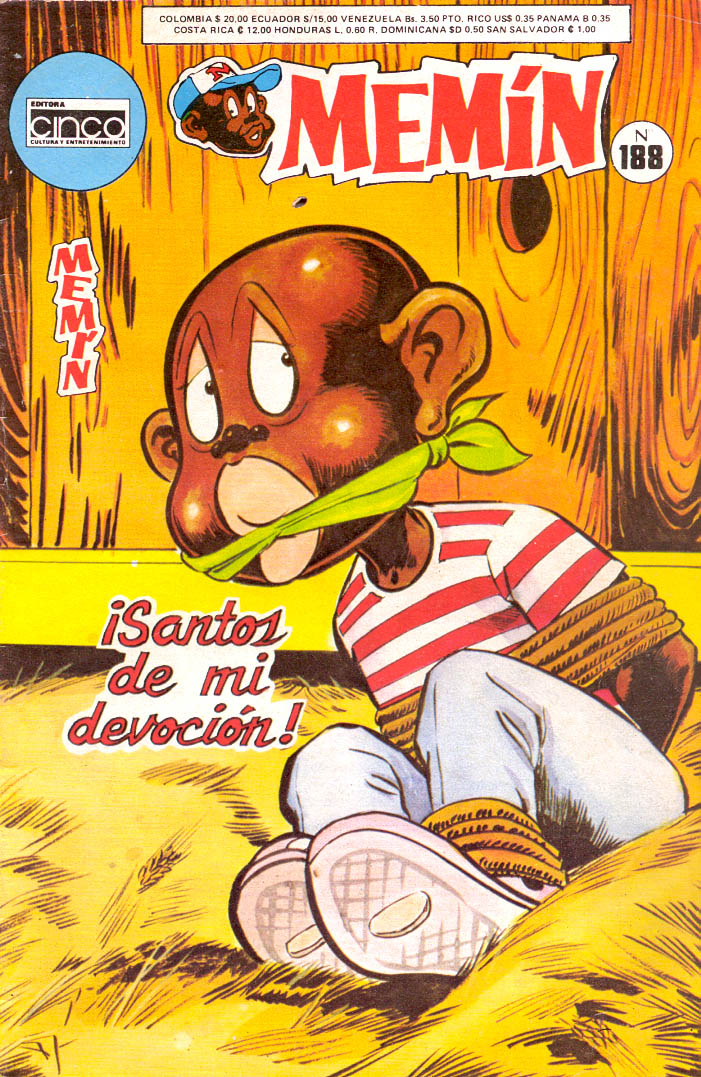 Comics Clásicos en Inglés y Español: Memin Pinguin No. 188 (sepia ...