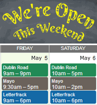 GMIT Libraries: We're open this weekend