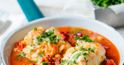 Spanish cod one pot - Dessert Recep