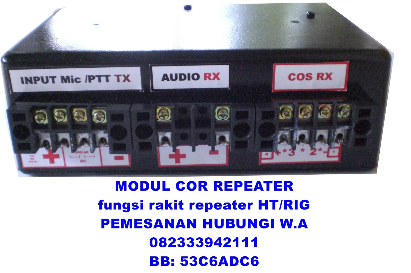 HOBY KOMUNIKASI RADIO HT RIG VHF UHF: SKEMA COR REPEATER HT