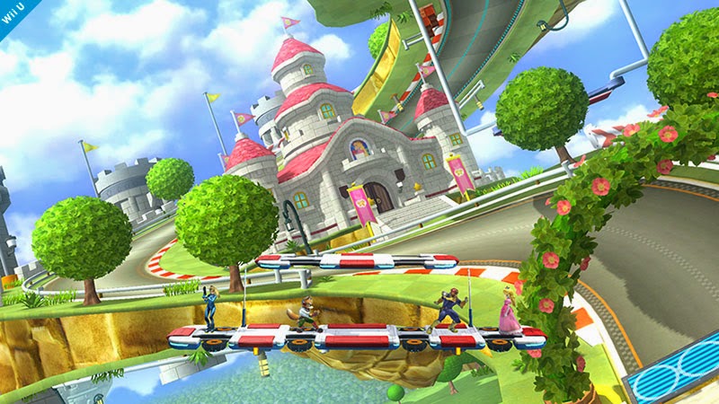 Sakurai mostra detalhes da inédita arena Mario Circuit em novas imagens ...