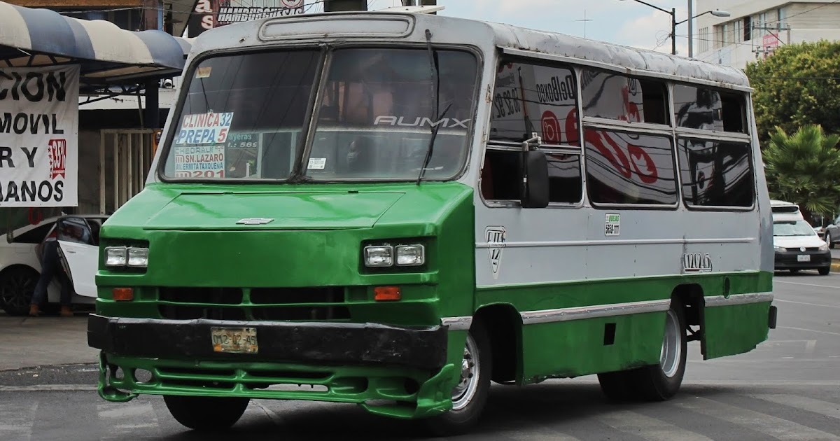 Transporte público, autobuses y microbuses CDMX.: Microbús Chevrolet ...