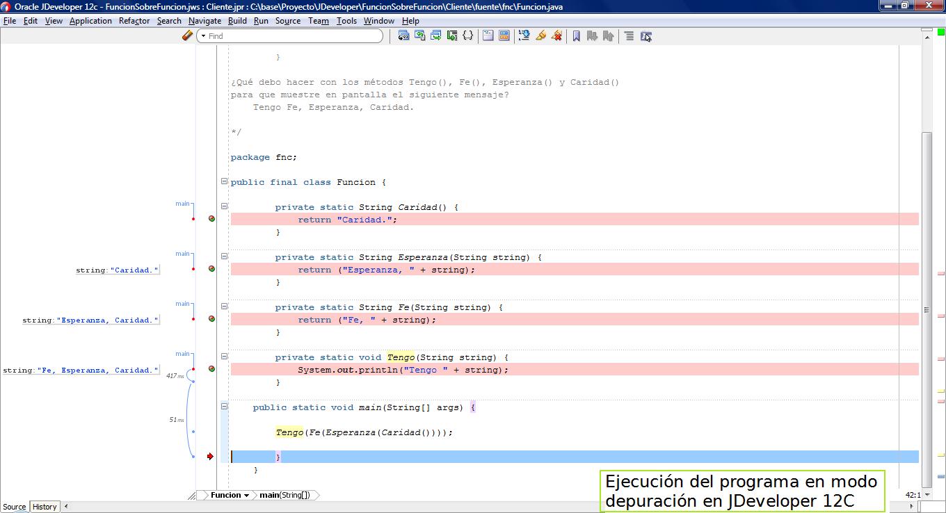 Base Torrente Linux/Windows.: Función sobre función en Java