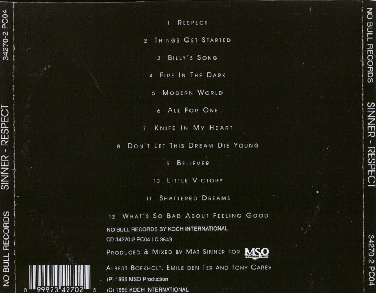 Cries from the Quiet World: Sinner "Respect"