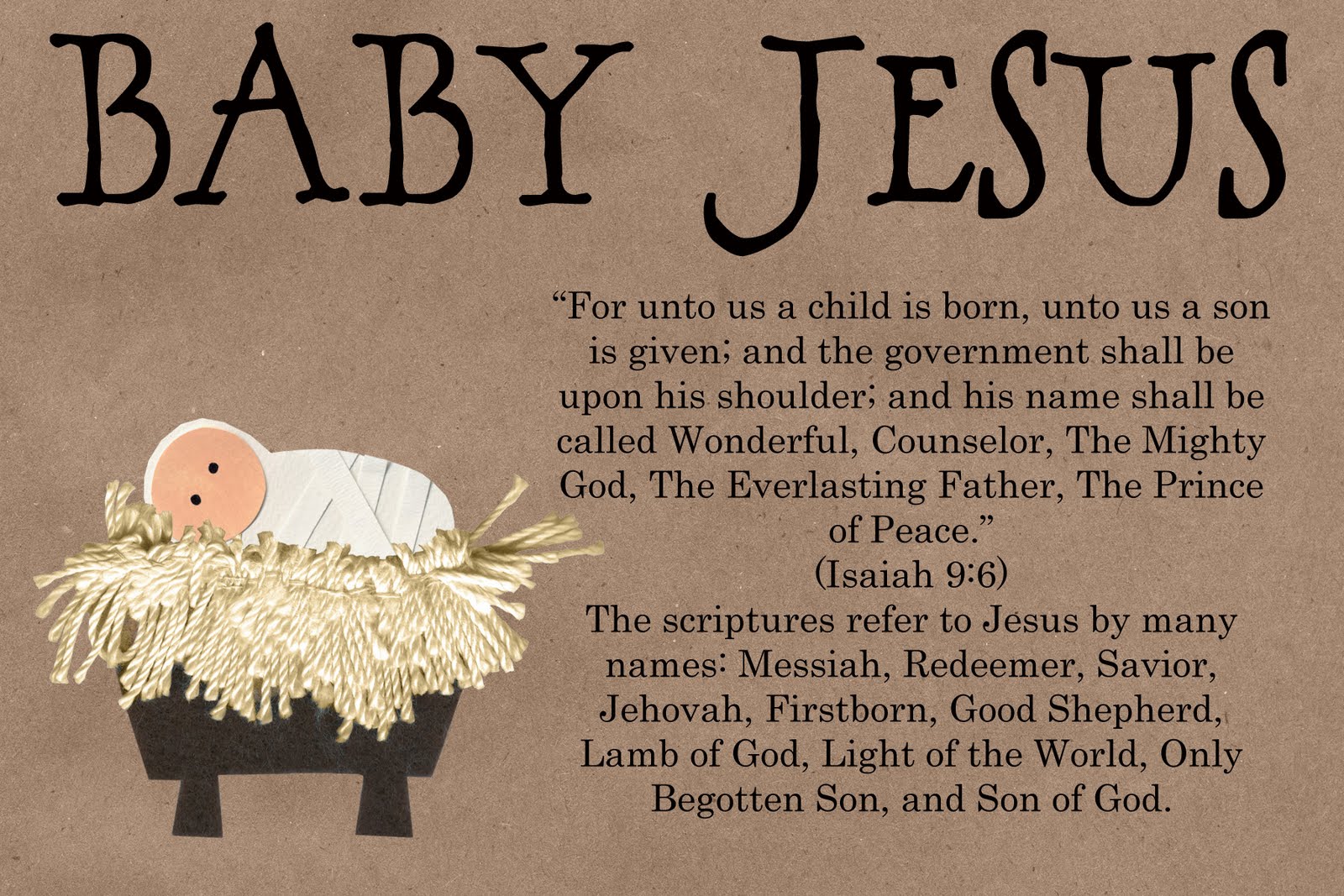 Funky Polkadot Giraffe: Picture a Christmas: A Christmas Lesson