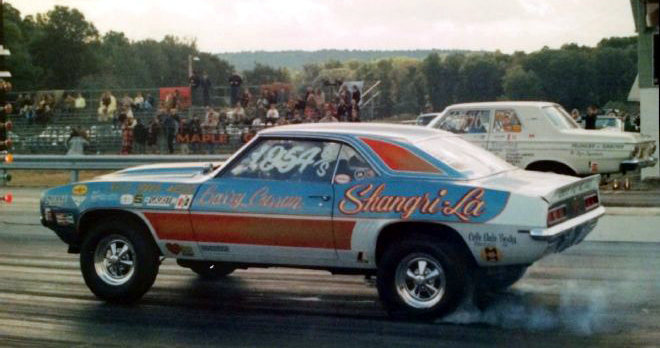 Just A Car Guy: less than a 1000 miles, drag racing '69 Camaro 4 spd ...