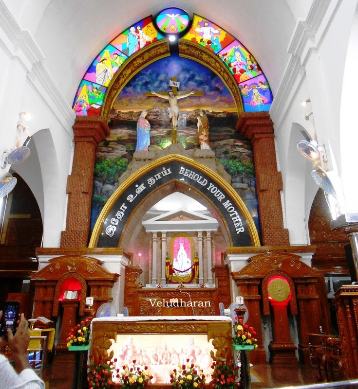 A Wandering Heritager: POONDI MADHA BASILICA, POONDI NEAR ...