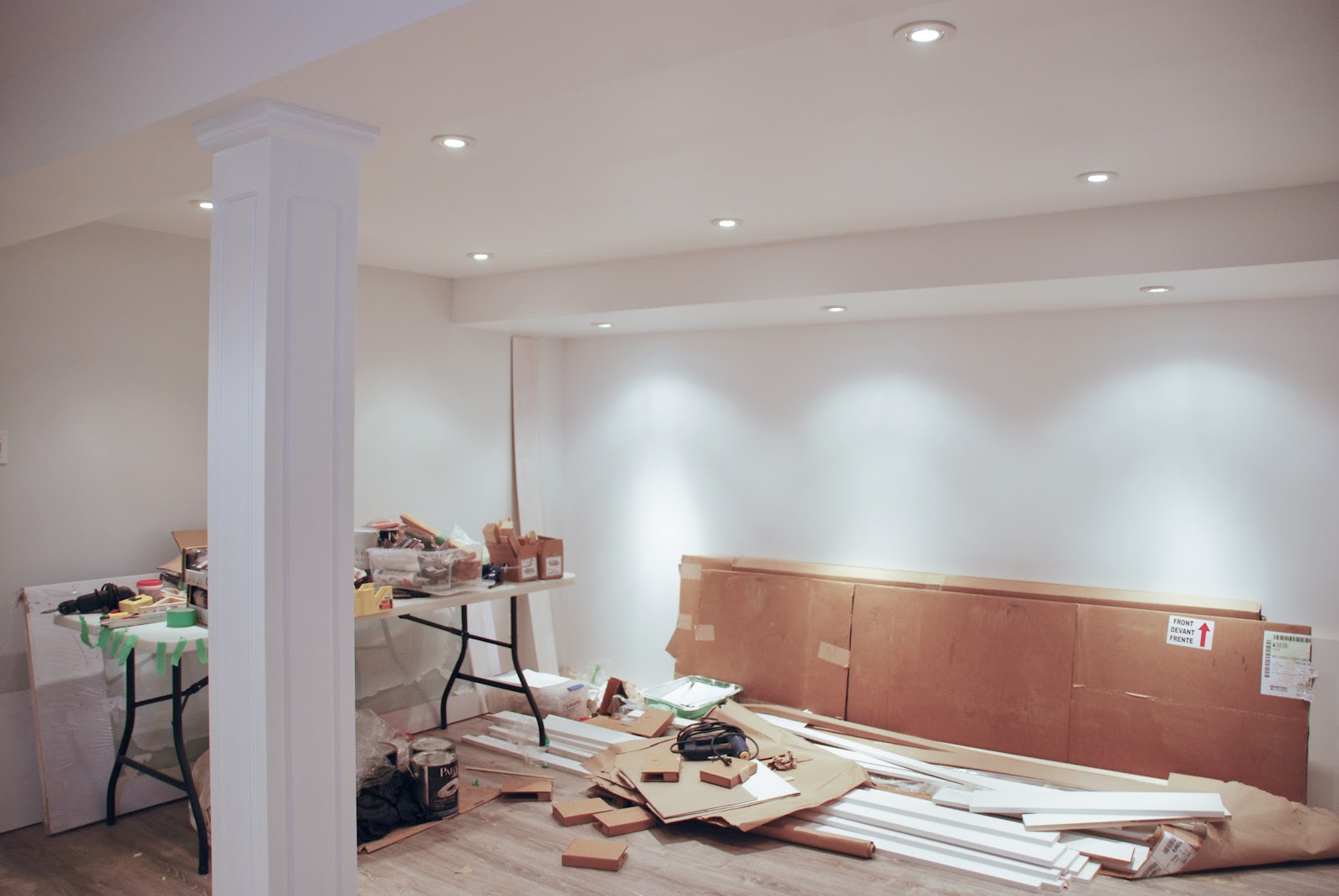 Our Basement Renovation Progress - Rambling Renovators