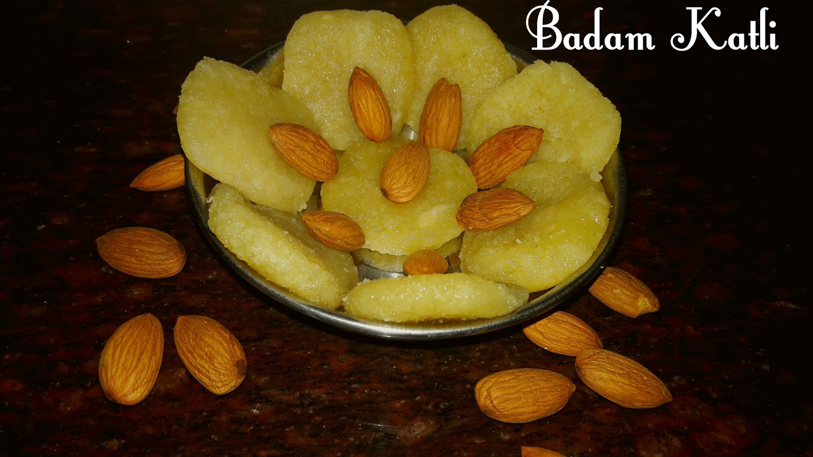 Vedai Cuisine: BADAM KATLI