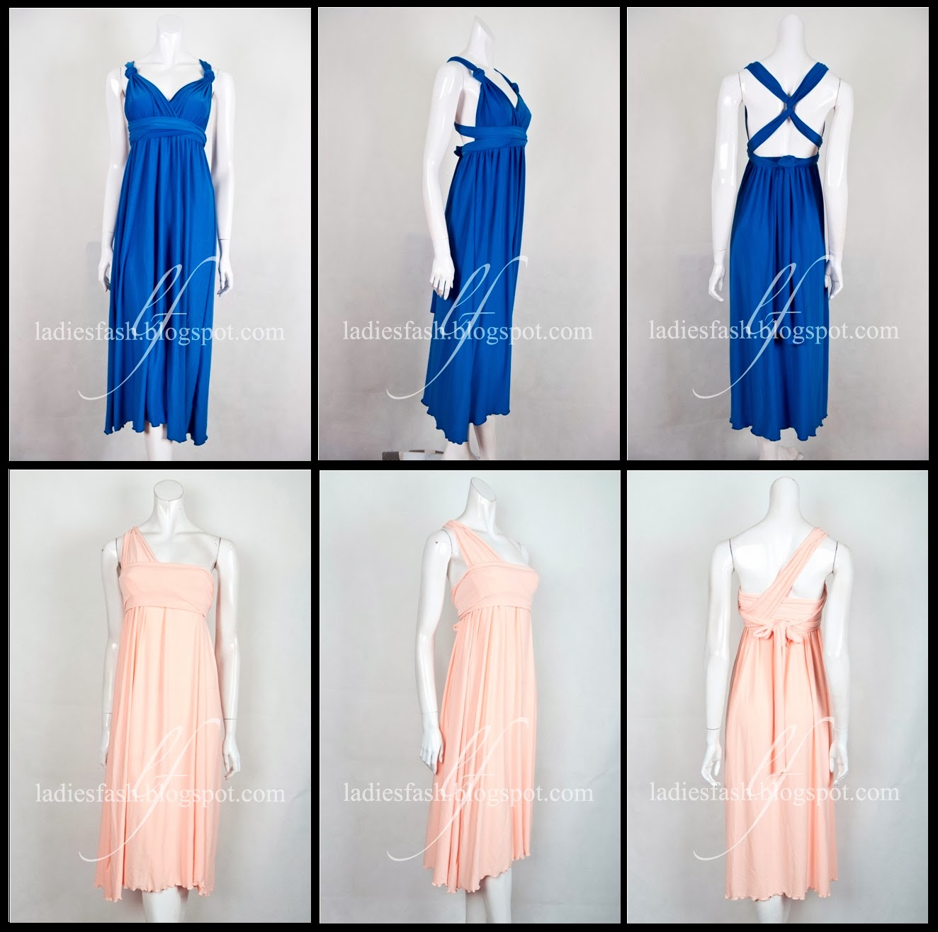 ♥♥♥LadiesFashionTrading♥♥♥: Signature Convertible Dress Midi Style-RM73