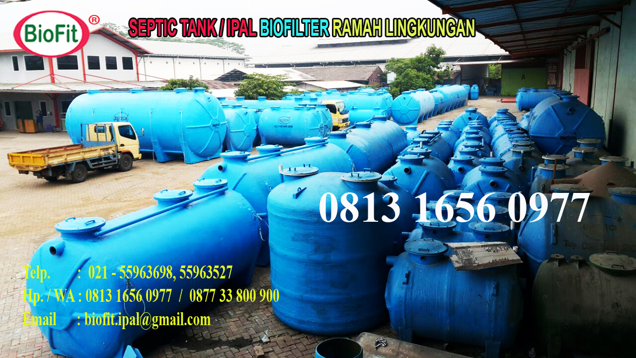 Septic Tank - Septic Tank Biotech - Iapak Biofilter BioFit: IPAL - STP ...