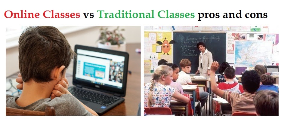 Online Class Vs Traditional Class