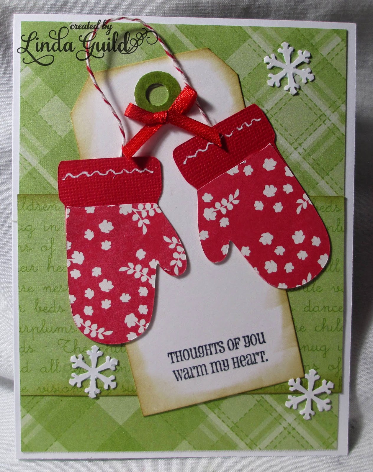 Nothin' Fancy: Mittens Winter Themed Card