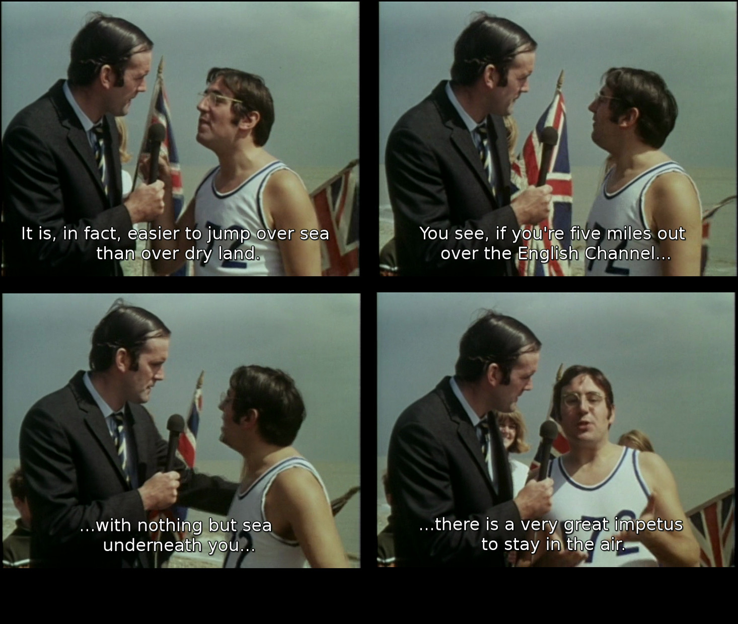 Realm Of Retro : Monty Pythn: Jumping The English Channel with criminal ...