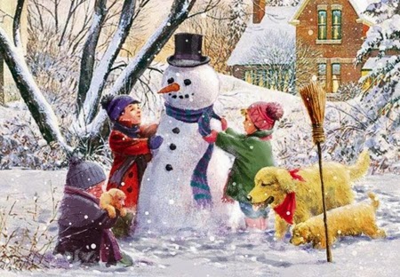 Angels for Children: Eu sunt omul de zapada