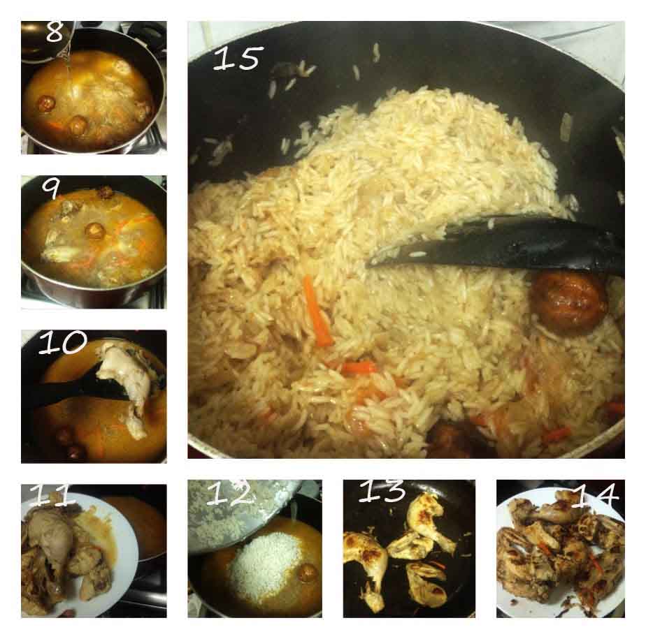 KABSA RECIPE - CHICKEN KABSA / ARAB RICE RECIPE