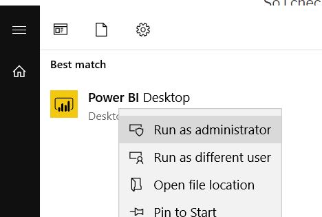 Power BI - Could not load file or assembly System.EnterpriseServices